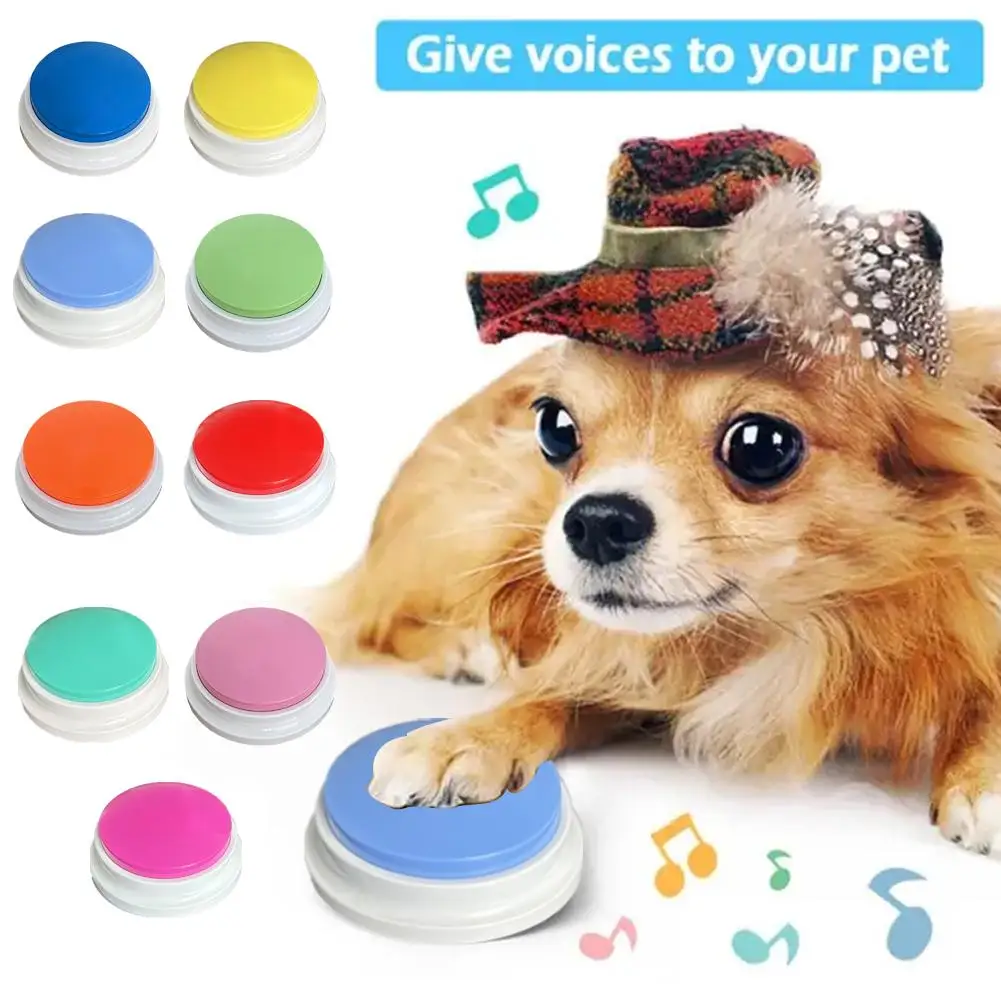 Dog-Communication-Button-Simplify-Training-Supplies-For-Cat-And-Dog ...
