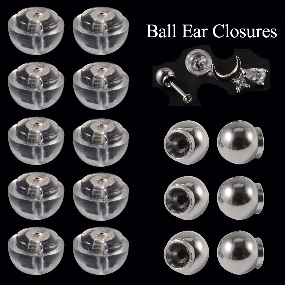 10pcs-Stainless-Steel-Ear-Closures-Ball-Earring-Back-Stoppers ...