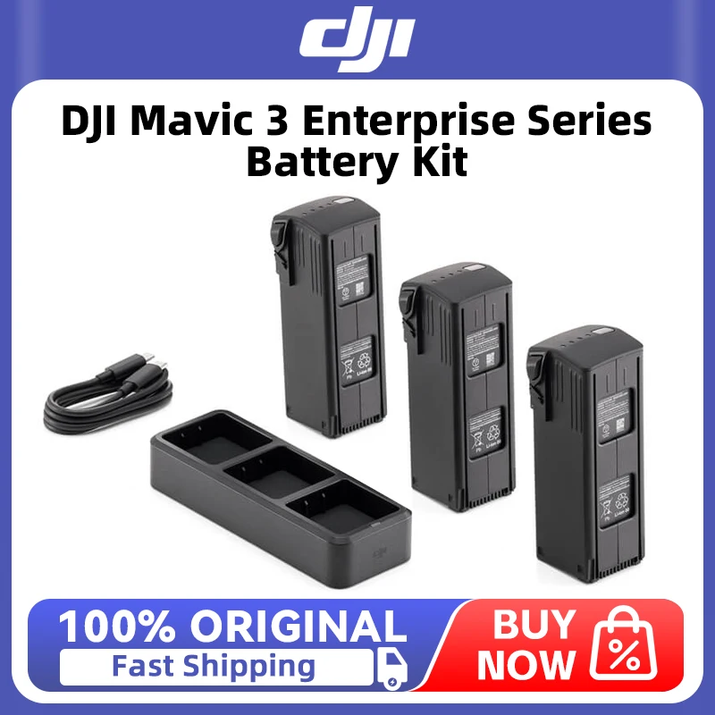 DJI-Mavic-3-Enterprise-Series-Battery-Kit-Capacity-5000-mAh-Battery ...