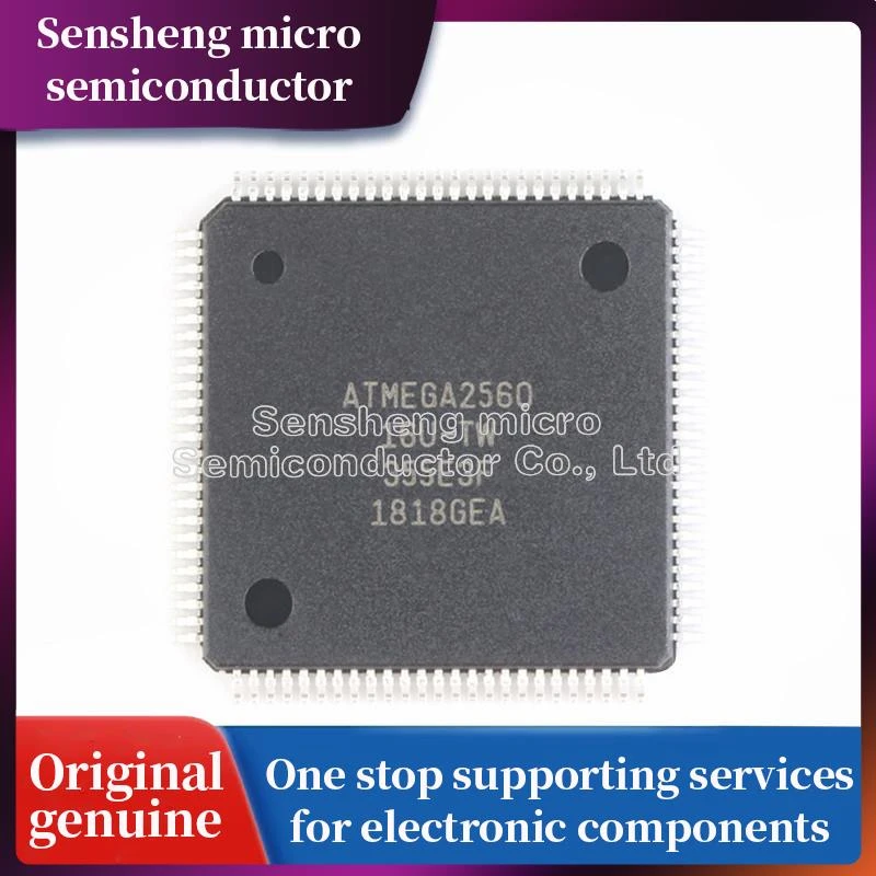 100% New 10pcs/lot ATMEGA2560 16AU ATMEGA2560 16U TW TQFP 100 8 Bit ...