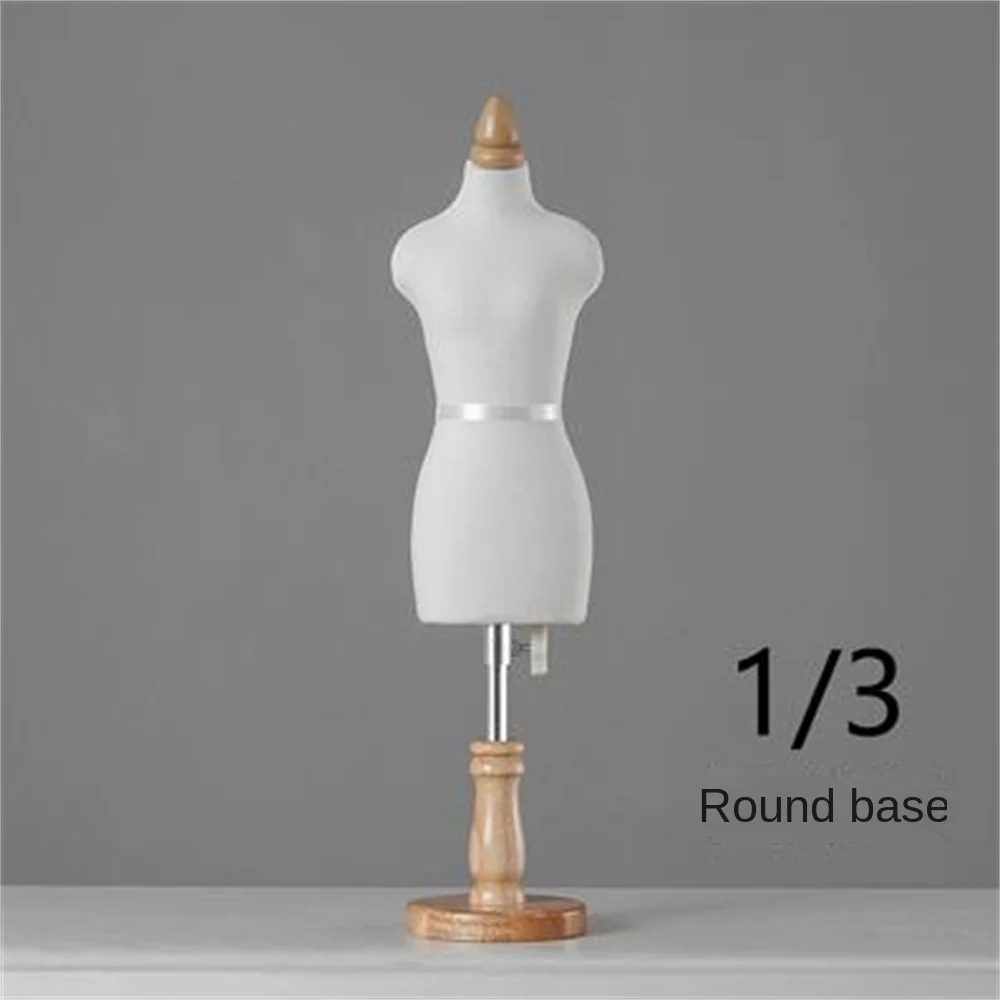 Wooden-Sewing-Female-Art-Mannequins-Body-Tripod-Stand-Manikin-Shoulder ...