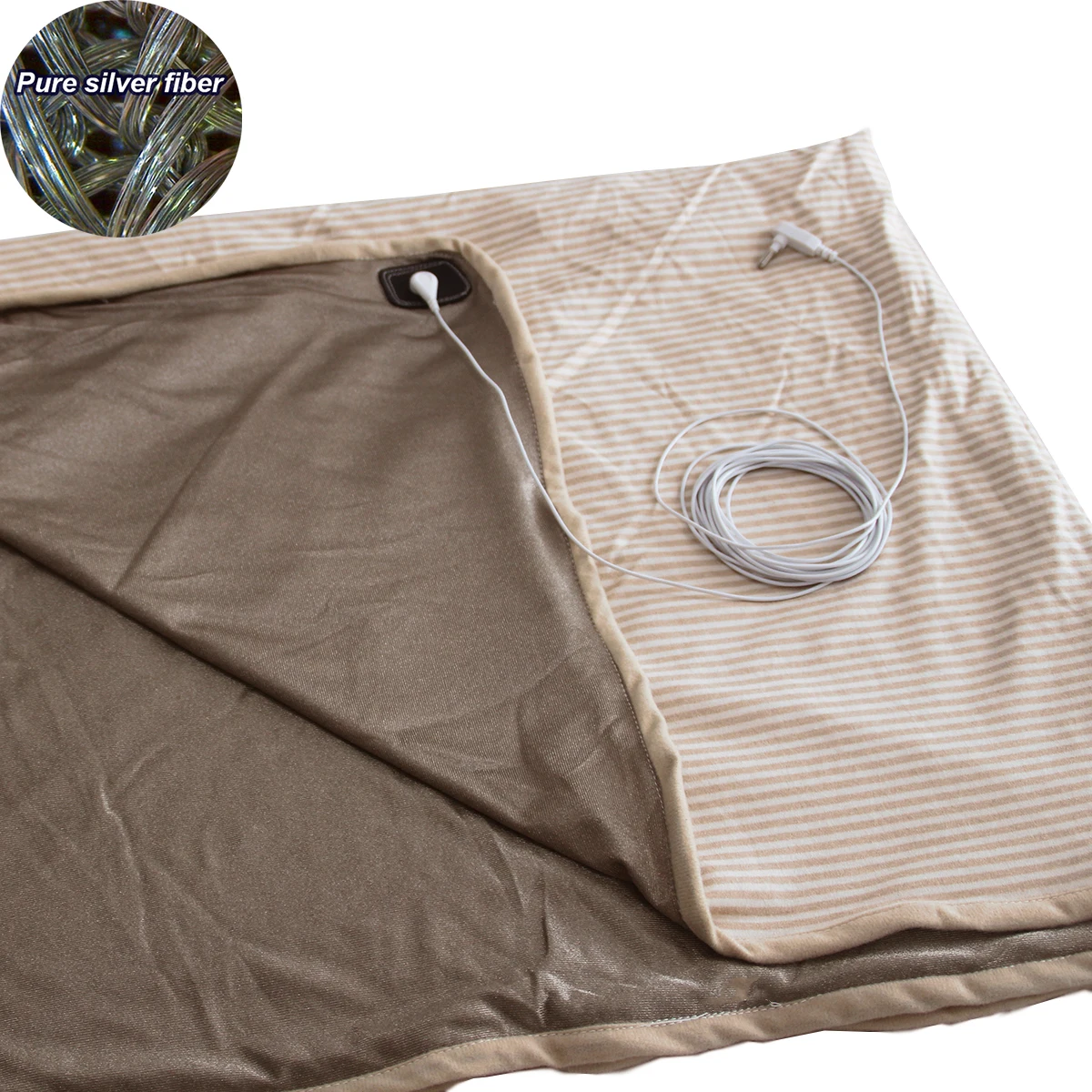 EMF-Protection-Silver-Fiber-Lining-Blanket-Antibacterial-5G-Signal ...