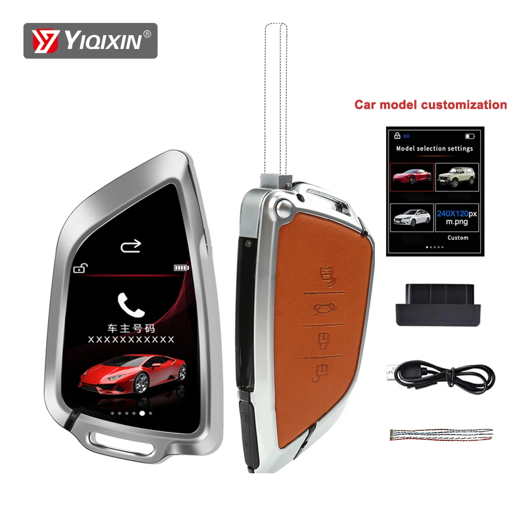 YIQIXIN-Universal-Modified-Smart-LCD-Key-For-BMW-Benz-Audi-Kia-Mazda ...