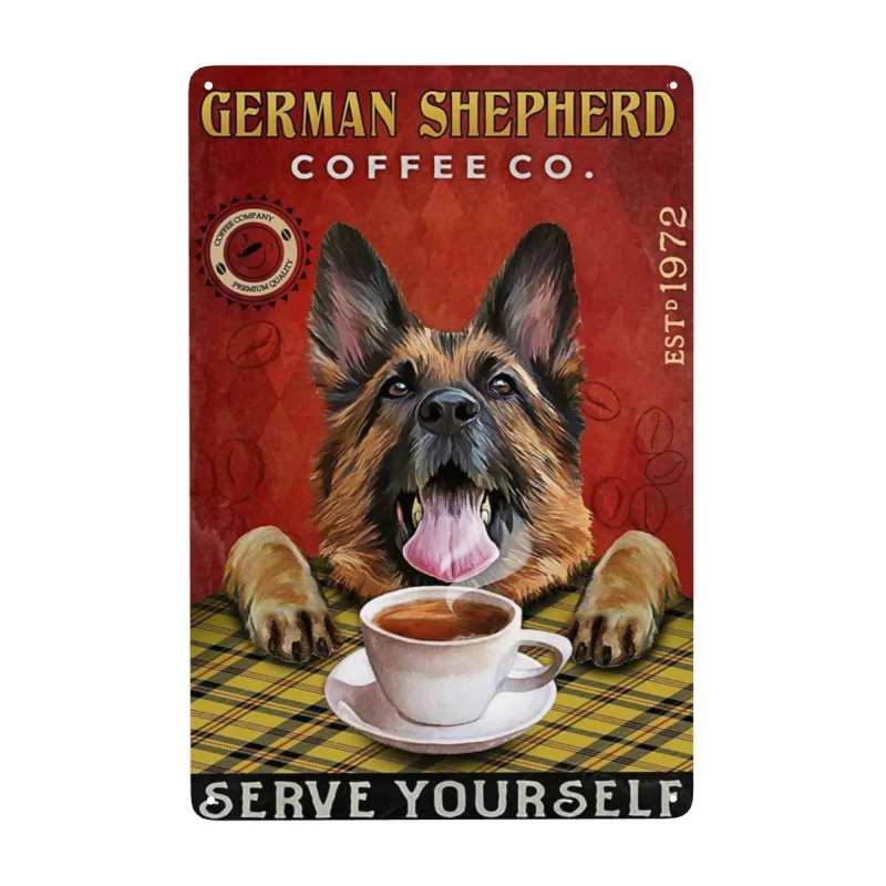 Funny Animals Coffee Gone