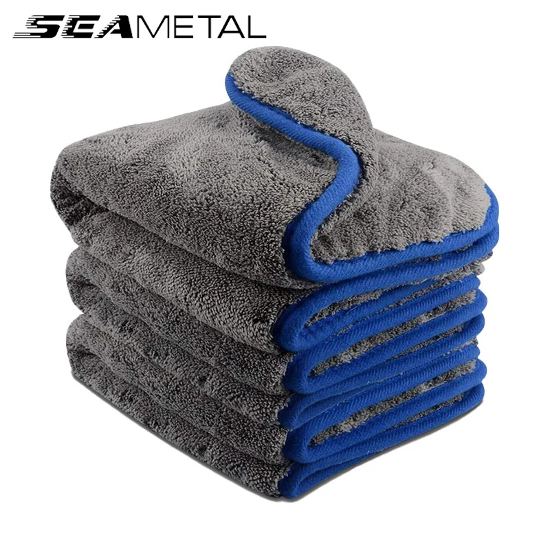 SEAMETAL-Motorcycle-Cleaning-Towel-Soft-1200GSM-Detailing-Wash-Towel ...
