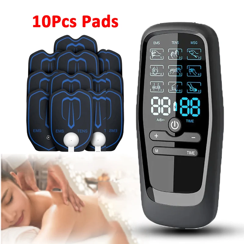 EMS-Eletric-Professional-Muscle-Stimulation-USB-Physiotherapy-Tens-Unit ...