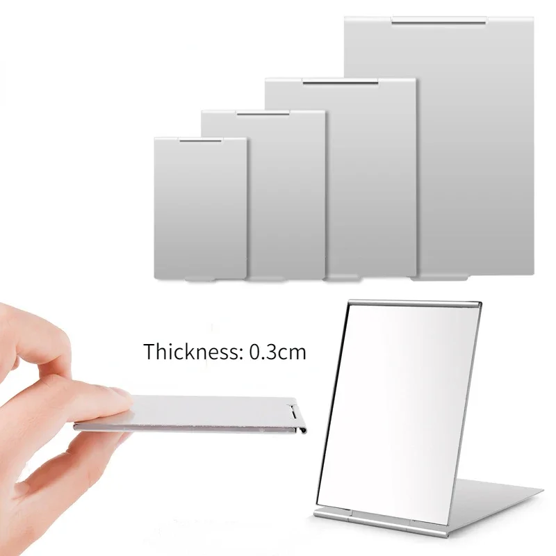 Aluminum-Folding-Mirror-Pocket-Mini-Portable-Makeup-Mirrors-Travel-Hand ...