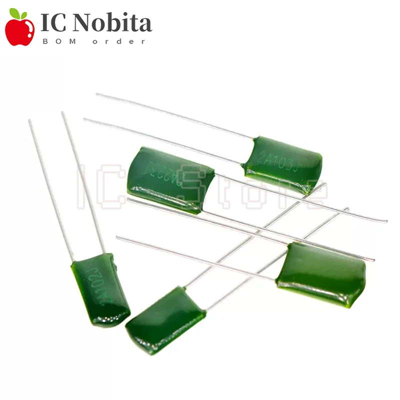 50PCS-Polyester-Film-Capacitor-102J-103J-104J-153J-154J-182J-221J-222J ...