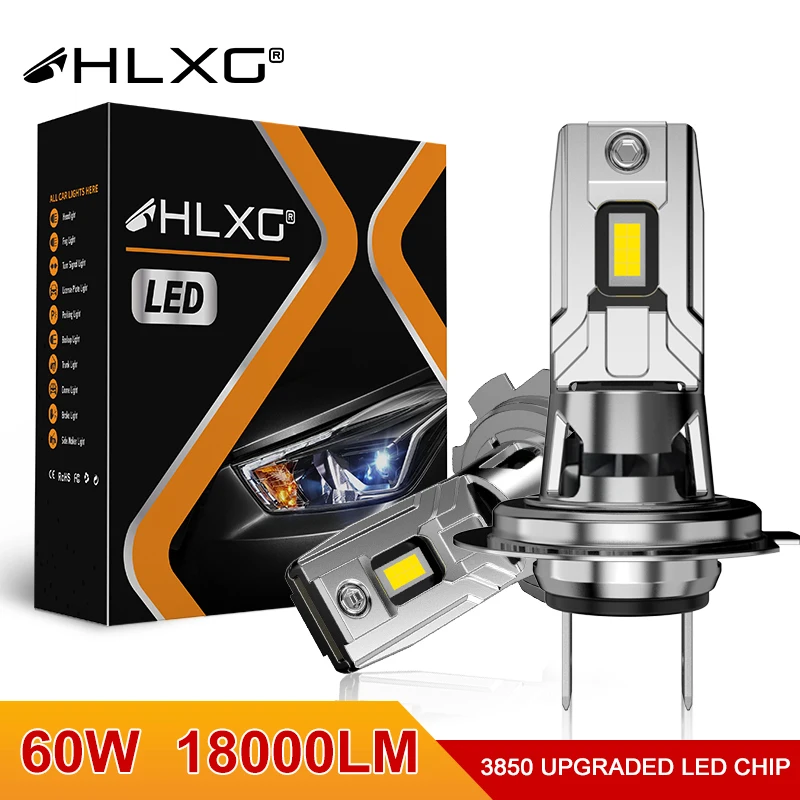 Turbo H7 Led Canbus 110w Lights 25000lm Mini Head Lamp Plug & Play ...