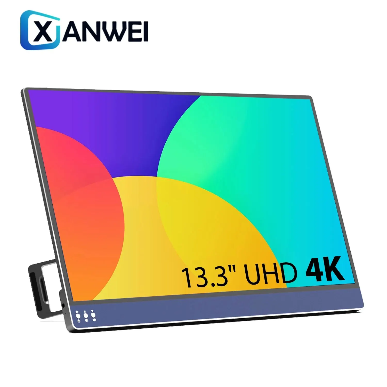 XIANWEI-Monitor-port-til-con-soporte-pantalla-externa-de-13-3-pulgadas ...