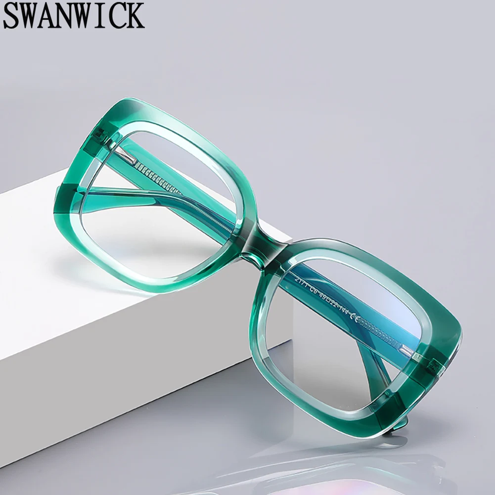 Swanwick-CP-acetate-square-glasses-frame-for-women-European-style-anti ...