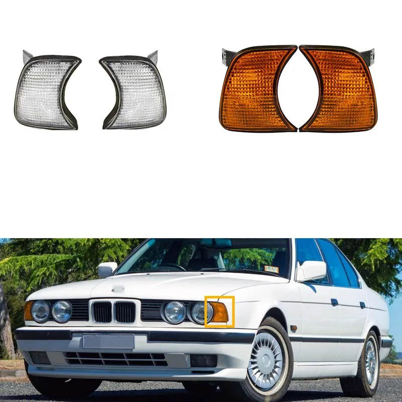 Turn-Signal-Corner-Light-Lamp-for-BMW-5-Series-E34-1989-1990-1991-1992 ...