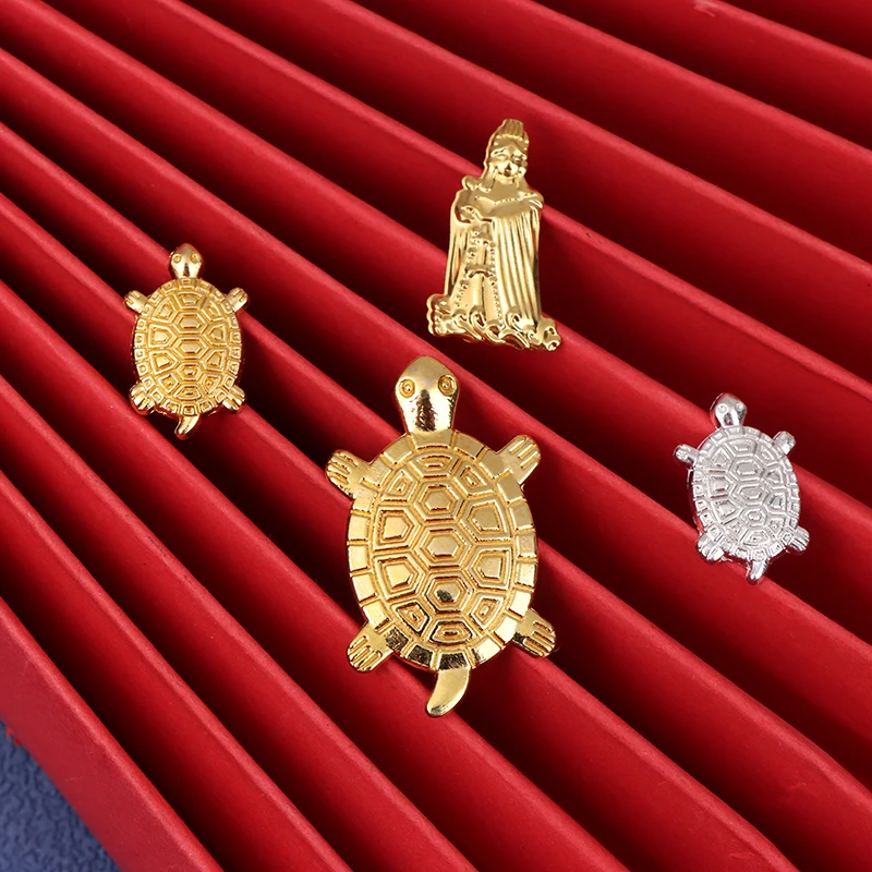 Money-Turtle-Small-Golden-Tortoise-Guarding-Praying-Lucky-Wealth-Home ...