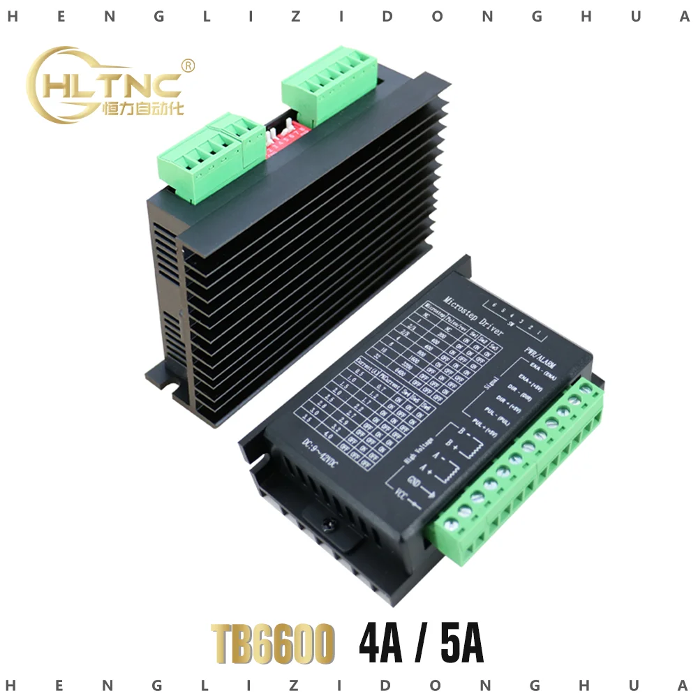 4A 5A TB6600 Single Axis Stepper Motor Driver Controller Board 1 Axis ...