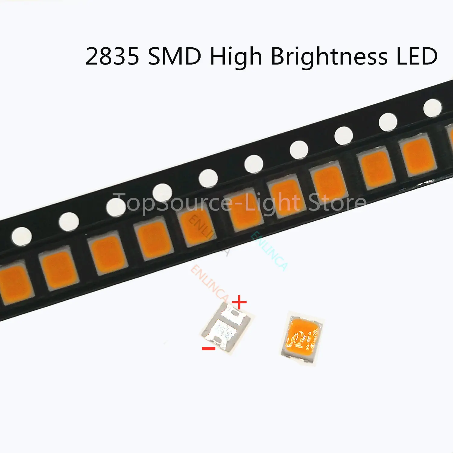 50Pcs-High-Brightness-2835-SMD-LED-Chip-1W-18V-9V-6V-3V-36V-Warm-Nature ...