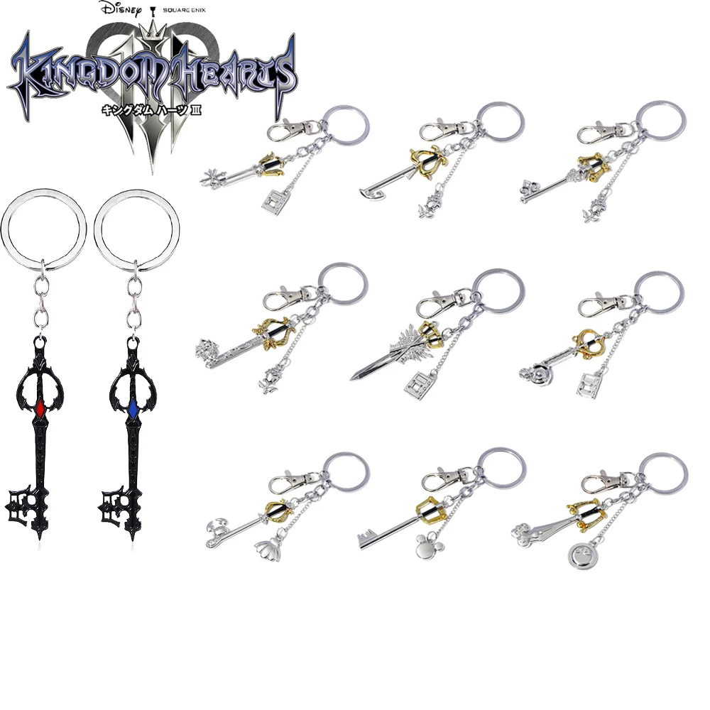Game-Kingdom-Hearts-Sora-Key-Keychain-Keyblade-Weapon-Model-Removable ...