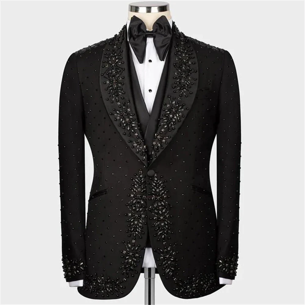 B23-Fashion-Wedding-Men-Suits-2-Pieces-Groom-Blazer-Pants-One-Button ...