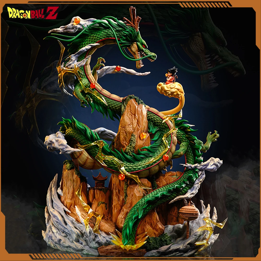 Dragon-Ball-Z-Shenron-Anime-Figure-Goku-And-Mountain-Shenron-20cm ...