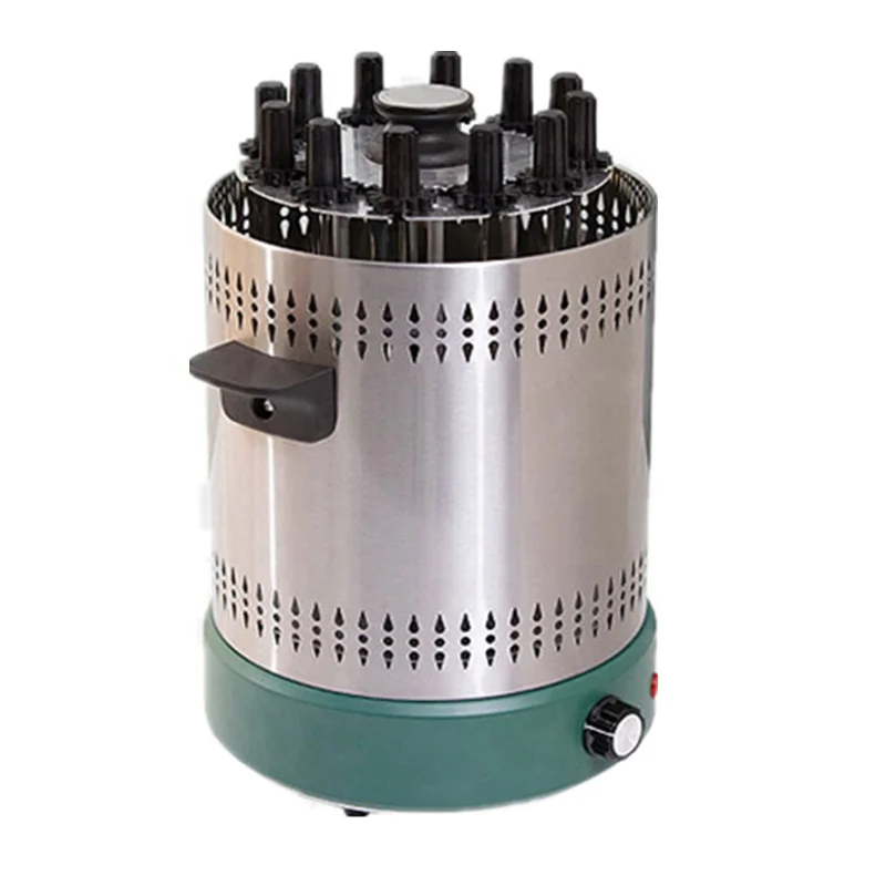 Home-party-Stainless-Steel-Barbecue-Grill-220V-Vertical-Rotary ...