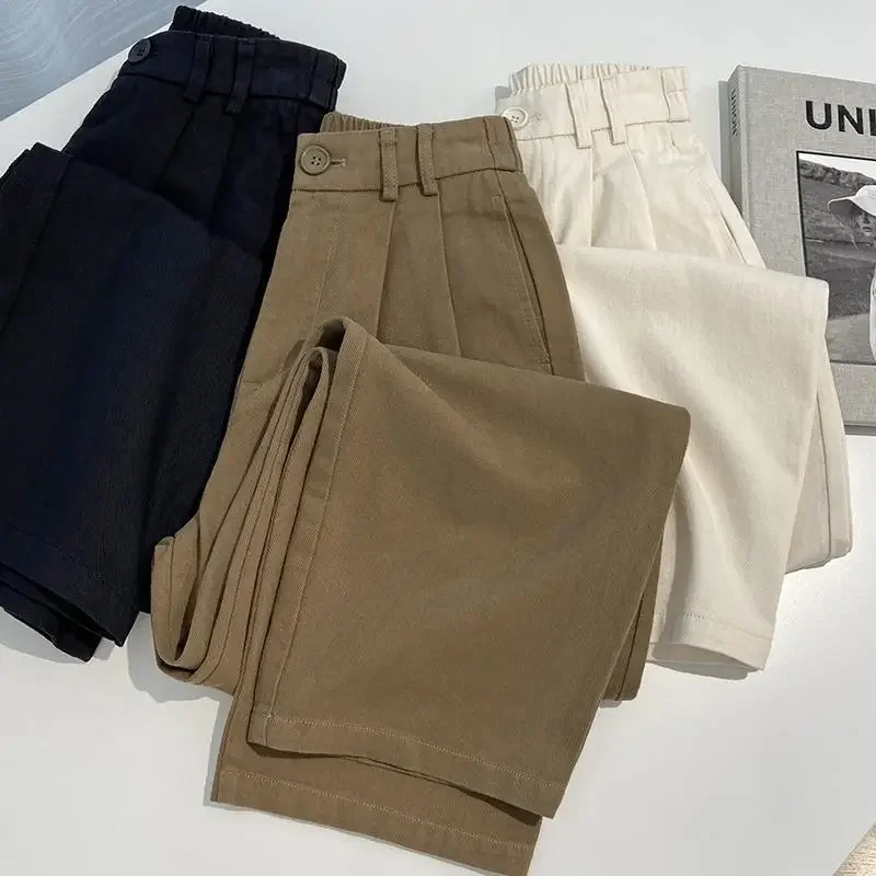 Stylish-Petite-Harajuku-Cargo-Pants-For-Women-Loose-fit-Slimming-Spring ...