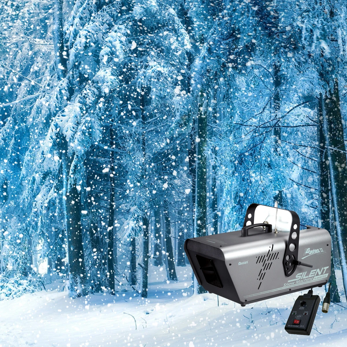 정품 Antari S 200 스노우 머신, DMX 및 원격 제어| | - AliExpress