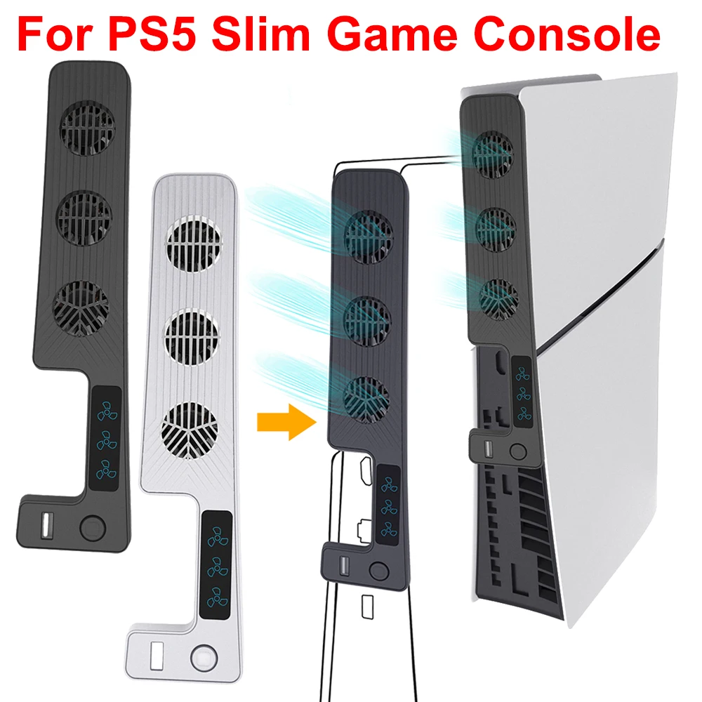 9500RPM-Game-Console-Rear-Cooling-Fan-for-PS-Slim-Console-Mute-Cooling ...