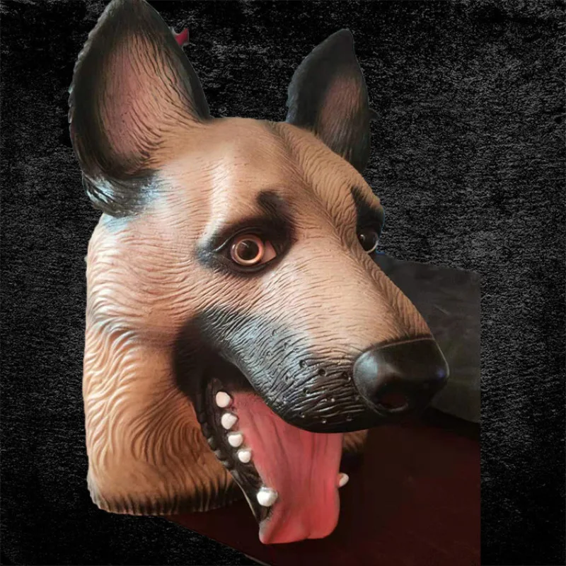 Horse Mask On Dog