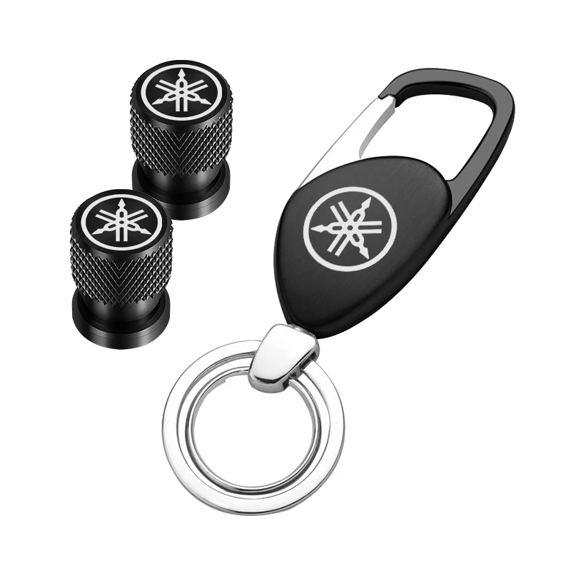 Metal-Car-Key-Chain-motorcycle-Key-Ring-with-tire-valve-cap-For-Yamaha ...