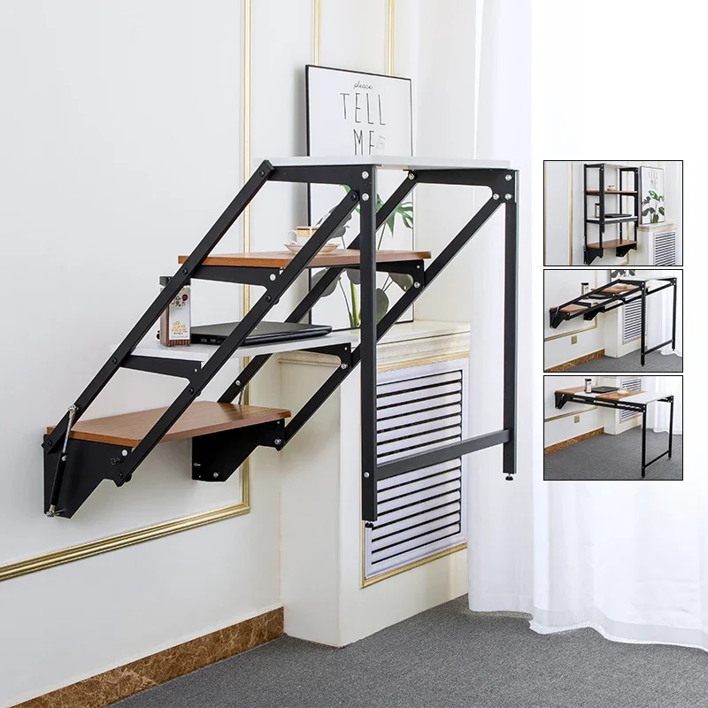 Multifunctional-dining-table-household-wall-flip-over-wall-hanging ...