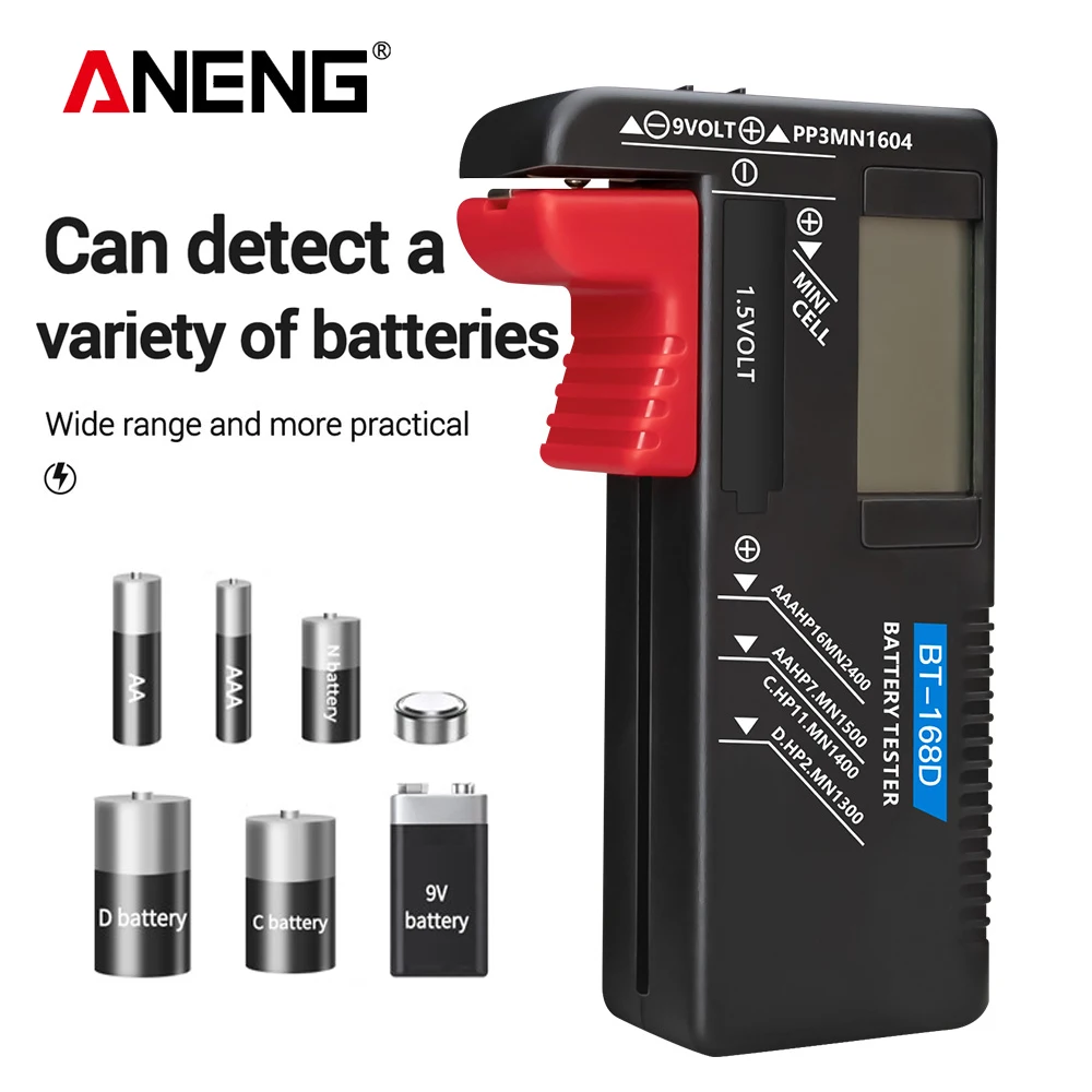 ANENG-BT-168D-Battery-Capacity-Tester-Checkered-Charge-Indicador ...