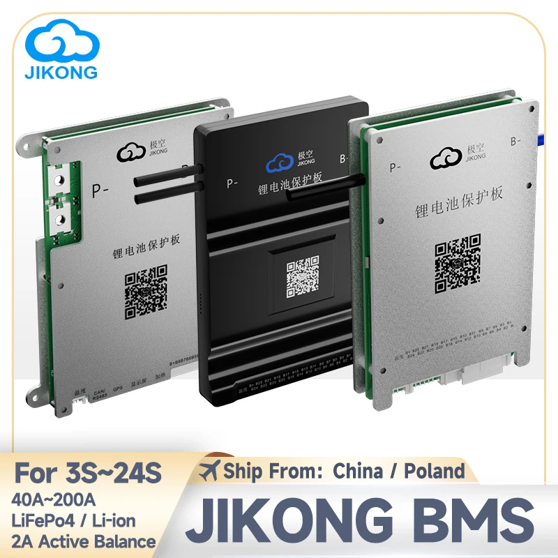 JIKONG-BMS-RS485-BD4A8S4P-with-BT-RS485-1A-Active-Balance-4S-24S-40A ...