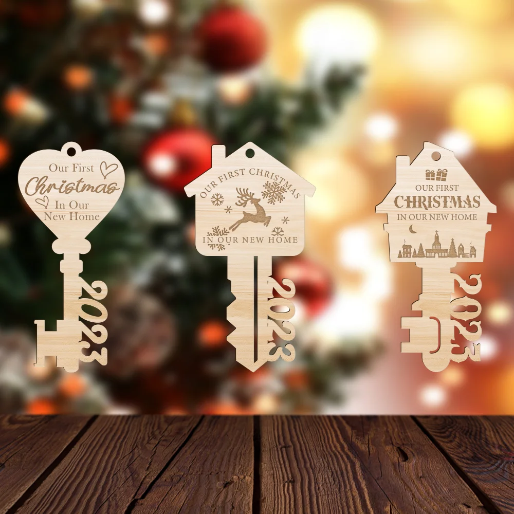 Key-Christmas-Ornament-Key-Christmas-Ornaments-Housewarming-Gifts-for ...