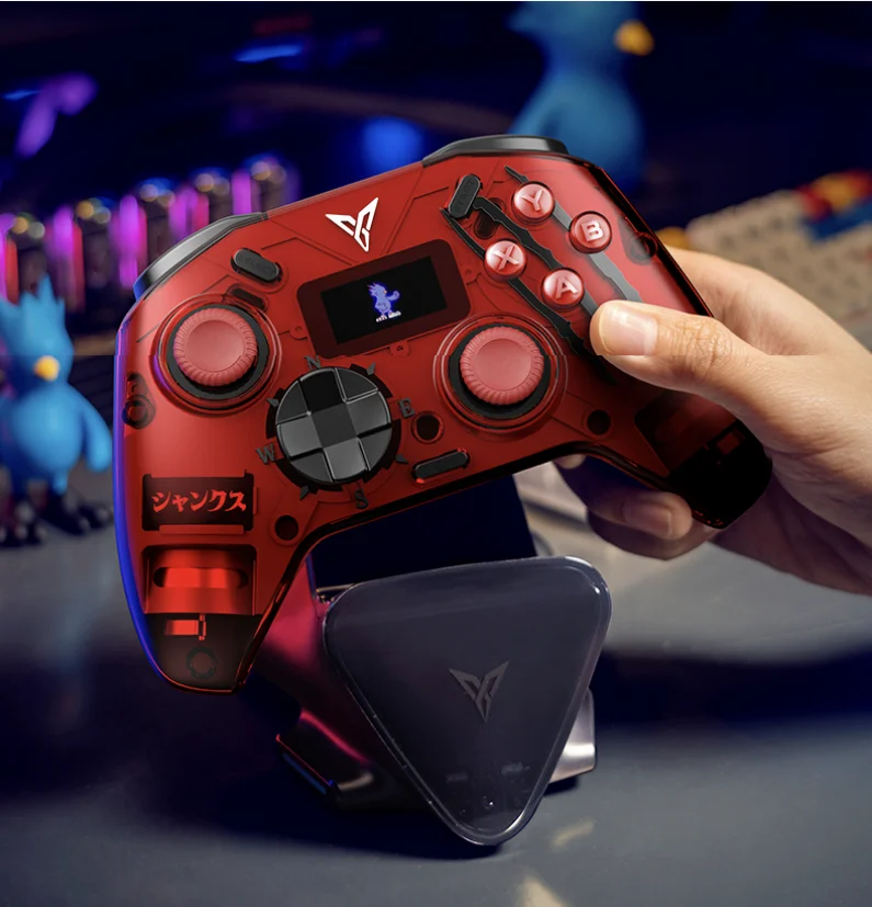 FlyDiGi-Apex-3-ONE-PIECE-Red-Bluetooth-Wireless-Gamepad-Force-Feedback ...