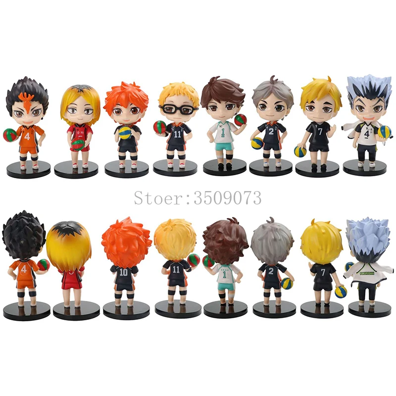 10cm Anime Haikyuu!! Figure Kenma Kozume Shoyo Hinata Action Figure ...