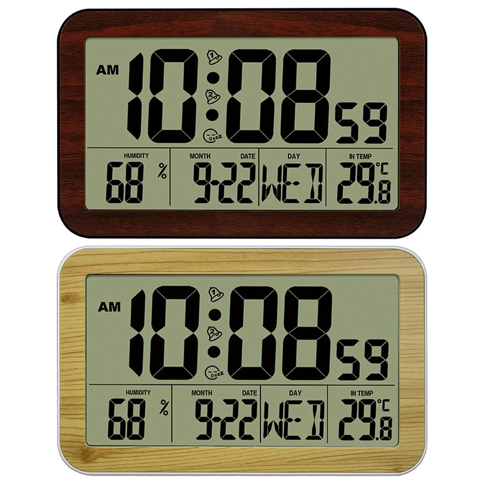 Digital Battery Wall Clock