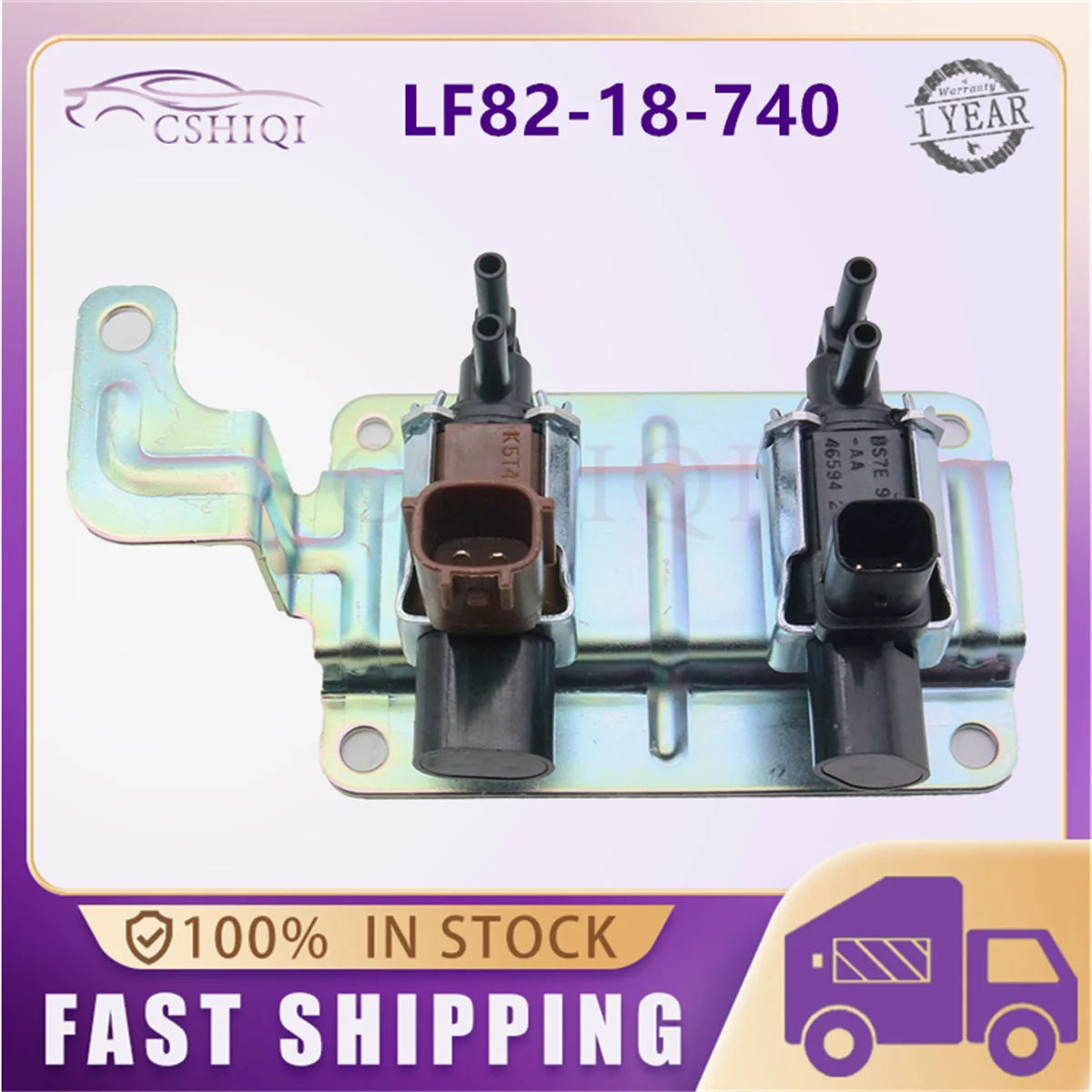 Válvula de Control de Purga del Solenoide del Colector de Admisión LF82 ...