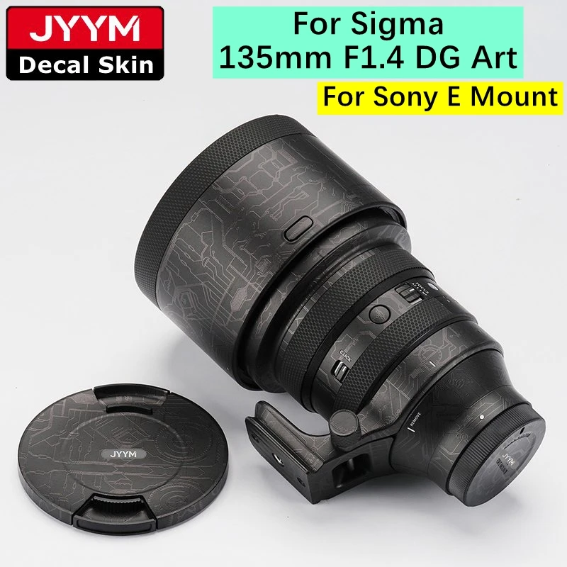 Customized Sticker For Sigma 135mm F1.4 DG Art Camera Lens Decal Skin ...