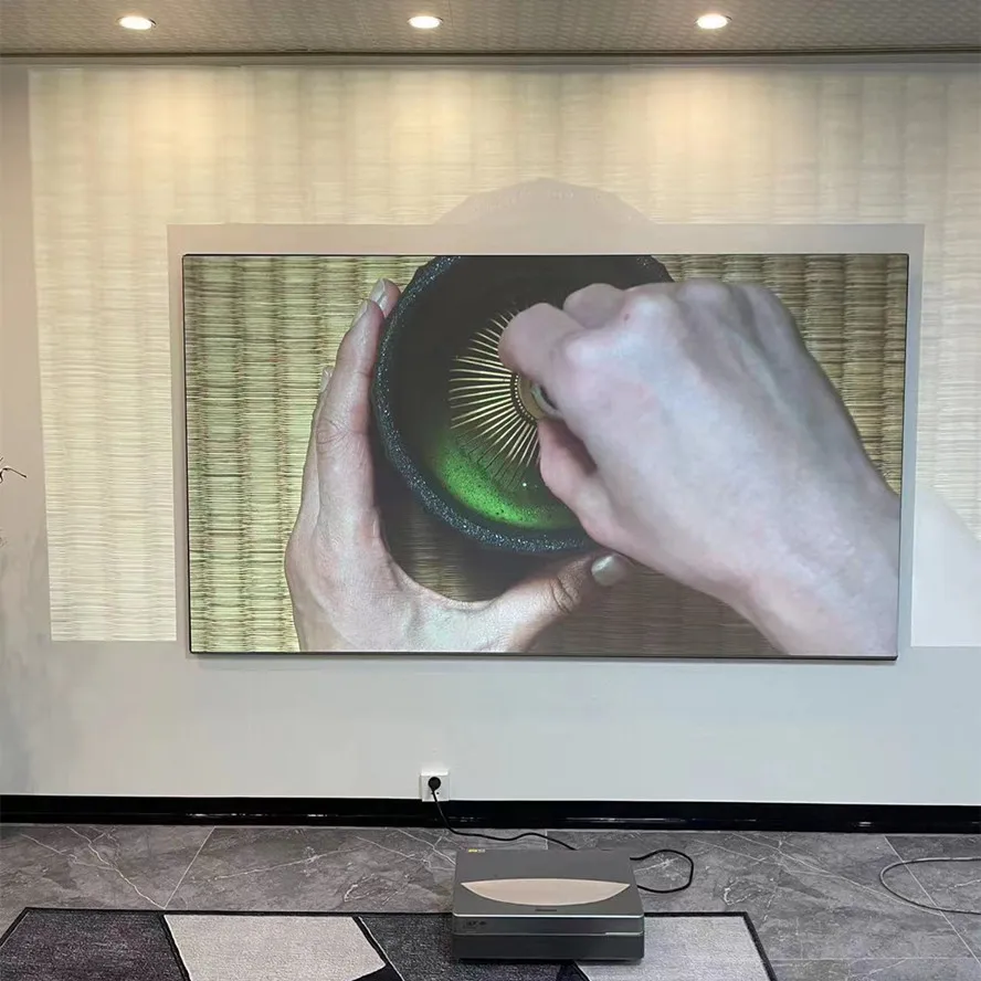 Visualmr 130-150 Inch Alr Projection Screen For Ultra Short Throw Laser ...