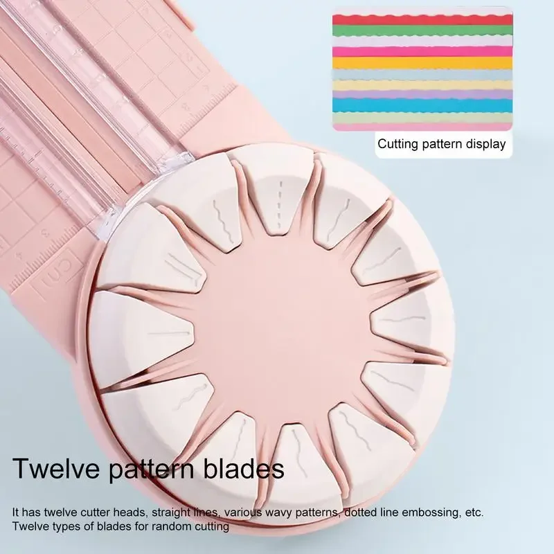 12-Shapes-in-1-Craft-Paper-Edge-Cutter-Paper-Dial-Trimmer-With ...