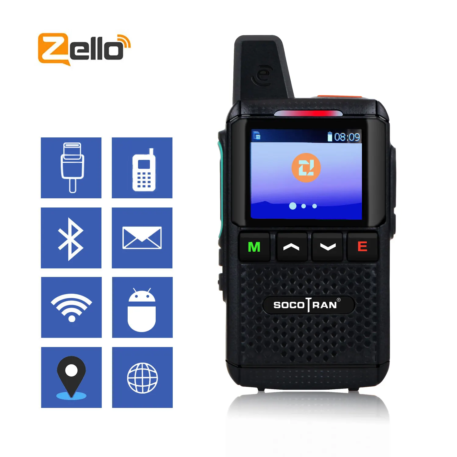 Zello-Radio-Poc-Walkie-Talkie-Mobile-Phone-4G-Network-Handheld ...