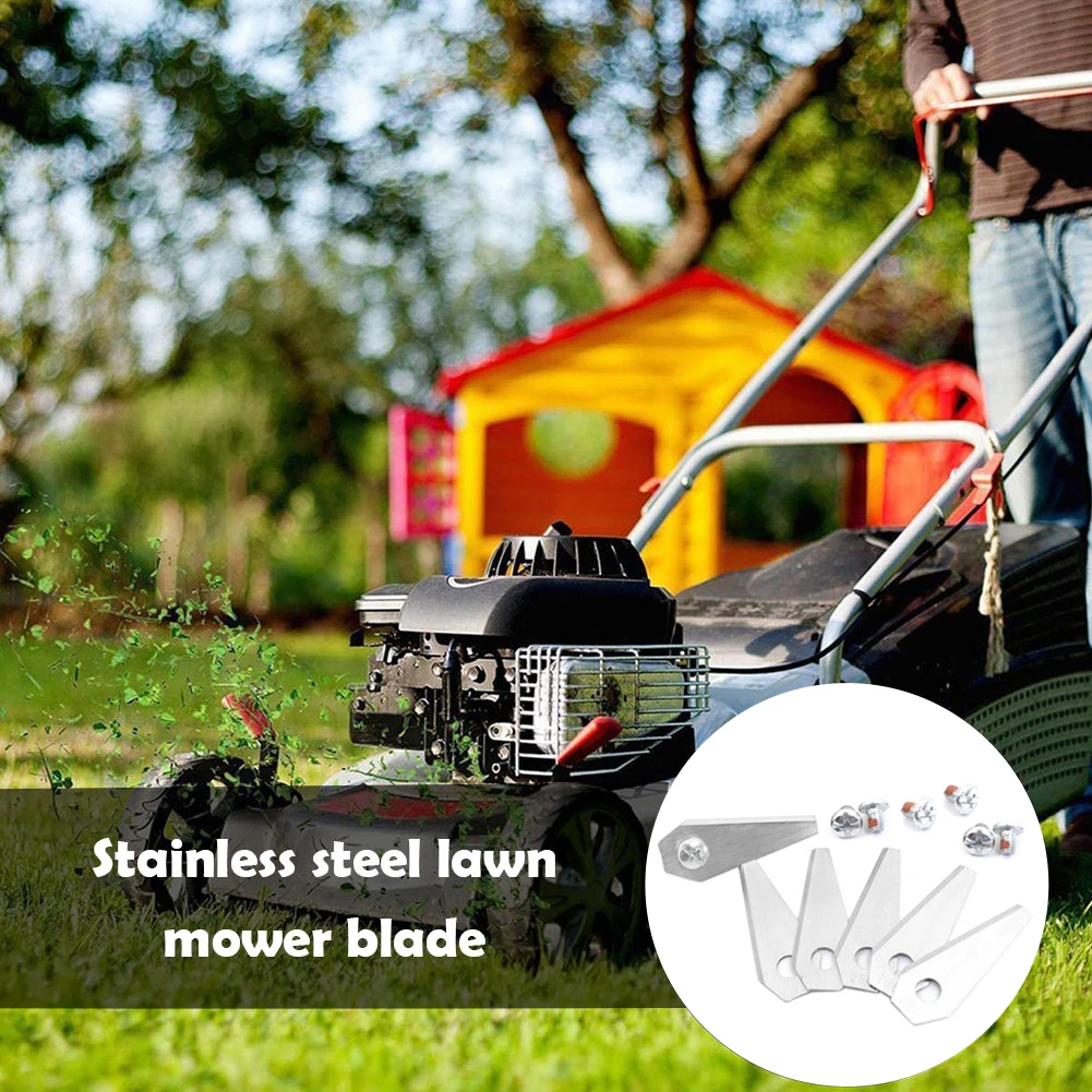 18Pcs-Lawn-Robot-Blade-Stainless-Steel-Automatic-Moving-Machine-Blade ...