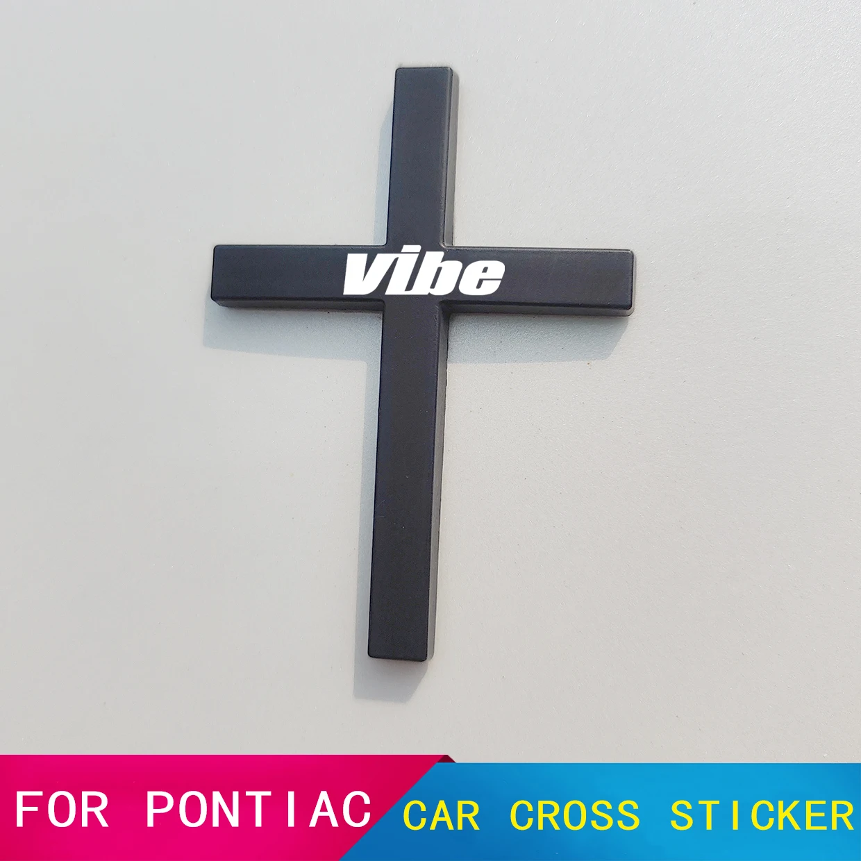 Car Jesus cross sticker Metal God Christian Cross Side Emblem Sticker ...