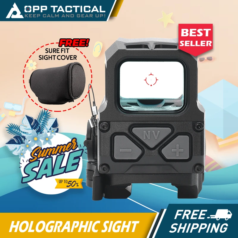 Holographic Tactical Red Dot Sight | Tactical Mil Dot Sight | Optic ...