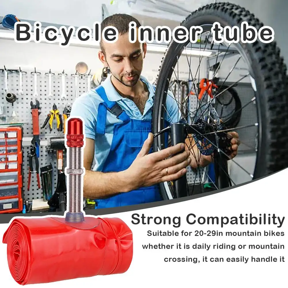 TPU-Bicycle-Inner-Tube-Ultralight-Valve-SV-48mm-Seismic-Stab-proof-For ...