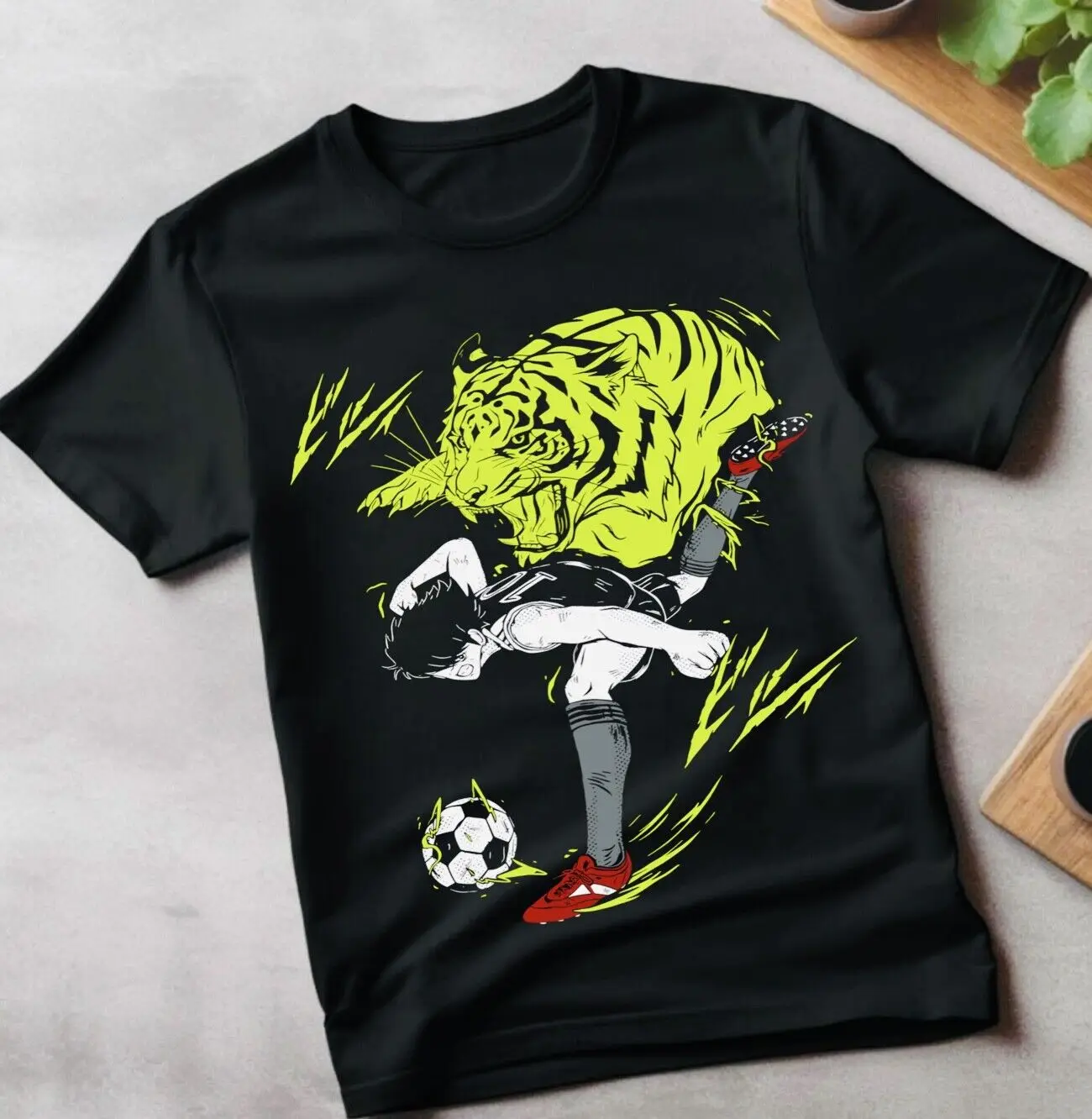 Kojiro-Hyuga-T-shirt-Captain-Tsubasa-Anime-Football-Manga-mark-landers ...