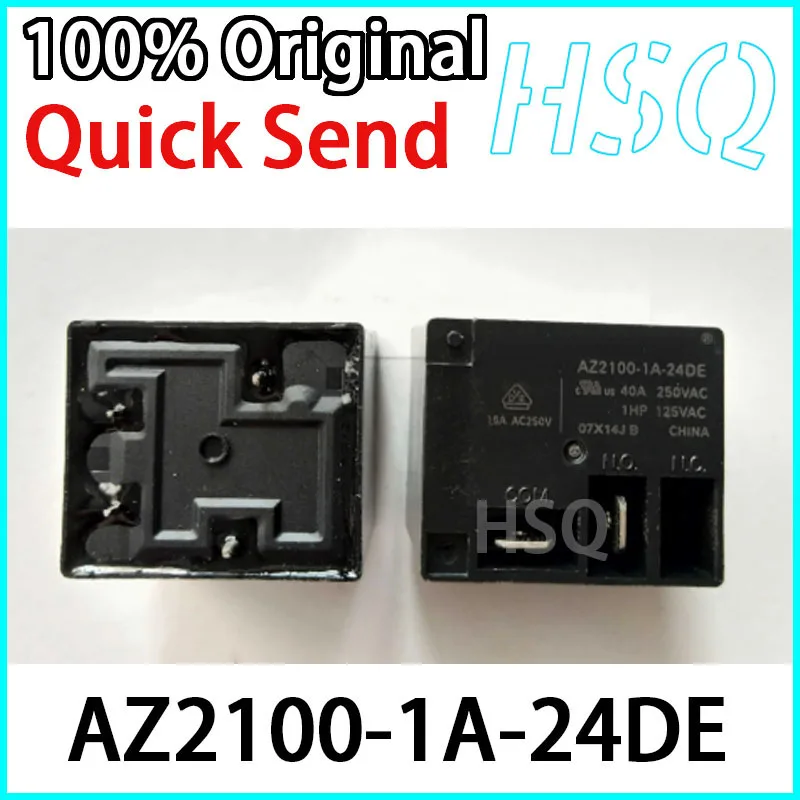 2PCS New Original AZ2100-1A-24DE Relay Universal HF2100-1A-24DE ...