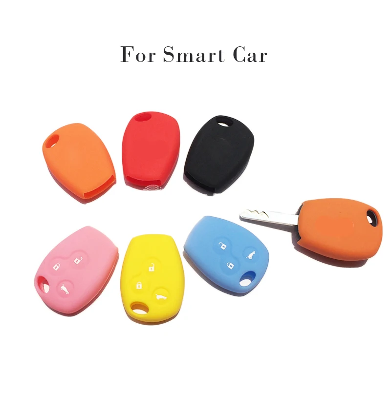 Smart Straight Key Cover Silicone Case For Original Stlying Smart 453 ...