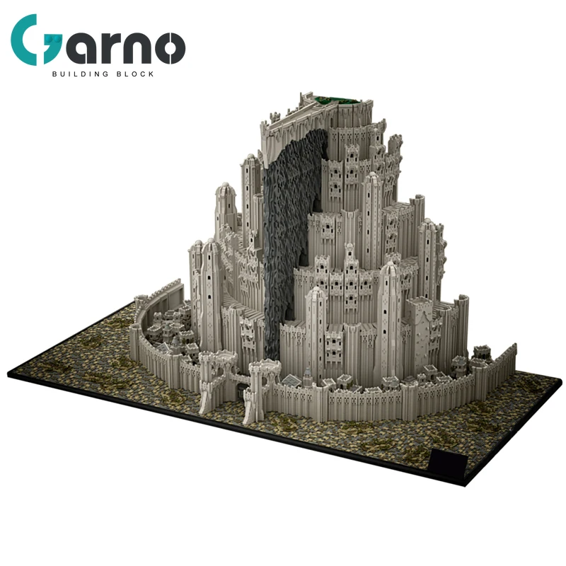 Moc Lords Rings Classic Movies Architecture Minas Tirith Terracotta ...