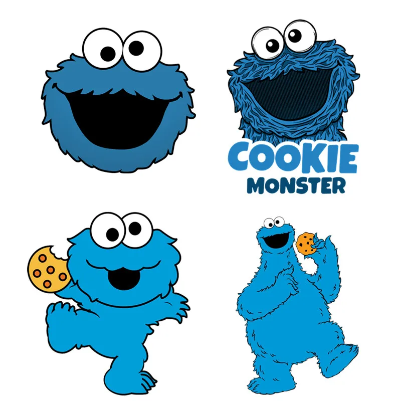 Cookie Monster Face Clip Art