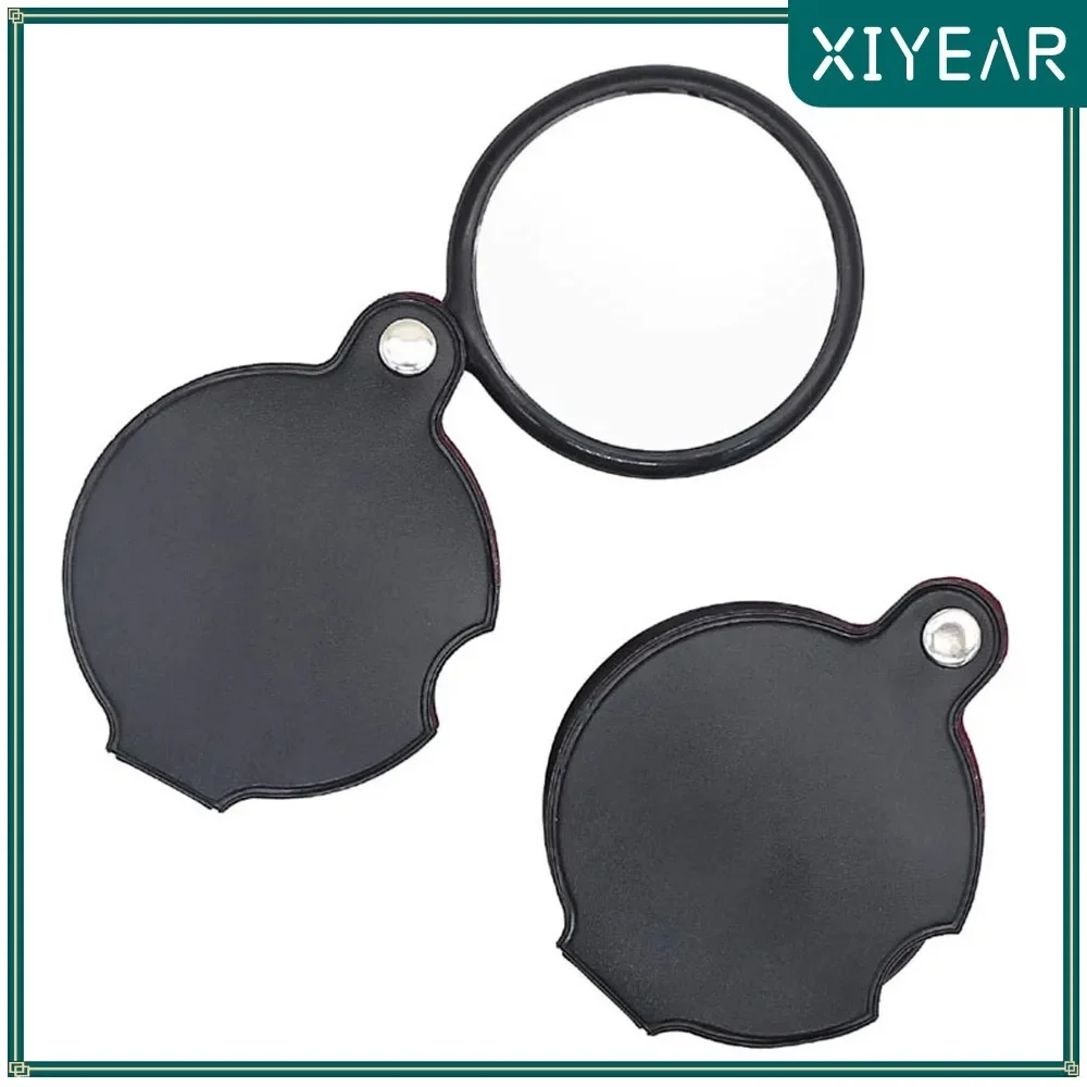 Mini-Pocket-Magnifier-Folding-Pocket-Magnifier-with-Rotatable-Case ...
